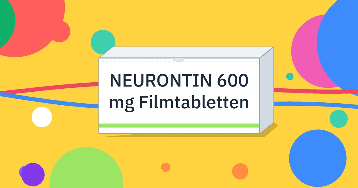 Symbolbild: Packung mit der Aufschrift NEURONTIN 600 mg Filmtabletten (PZN 00323163) – Verfügbarkeit und Bezug in Apotheken in Frankfurt am Main