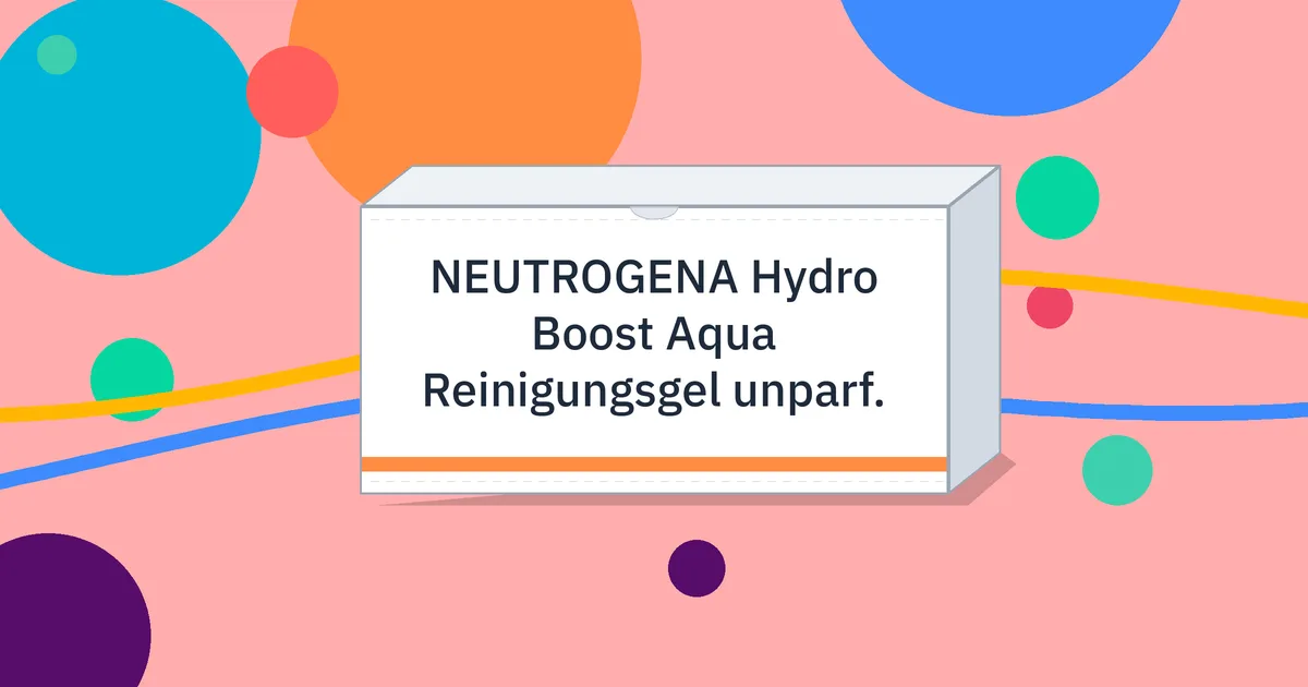 Symbolbild: Packung mit der Aufschrift NEUTROGENA Hydro Boost Aqua Reinigungsgel unparf. (PZN 19283822) – Verfügbarkeit und Bezug in Apotheken in Frankfurt am Main