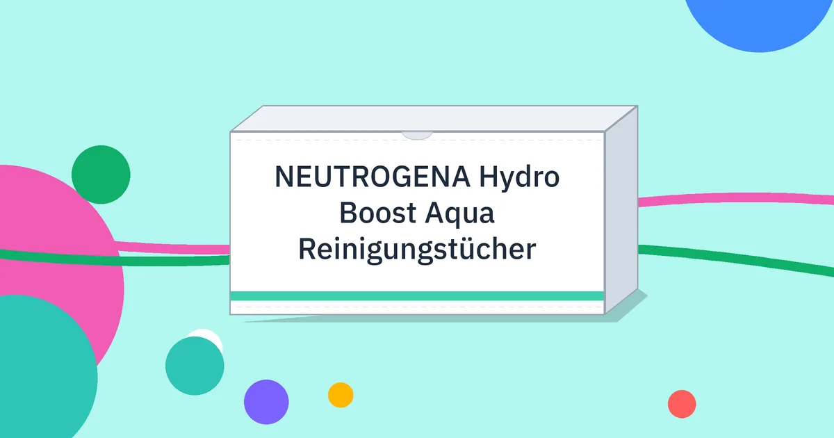 Symbolbild: Packung mit der Aufschrift NEUTROGENA Hydro Boost Aqua Reinigungstücher (PZN 13725673) – Verfügbarkeit und Bezug in Apotheken in Frankfurt am Main