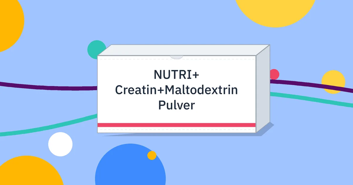 Symbolbild: Packung mit der Aufschrift NUTRI+ Creatin+Maltodextrin Pulver (PZN 19667712) – Verfügbarkeit und Bezug in Apotheken in Frankfurt am Main