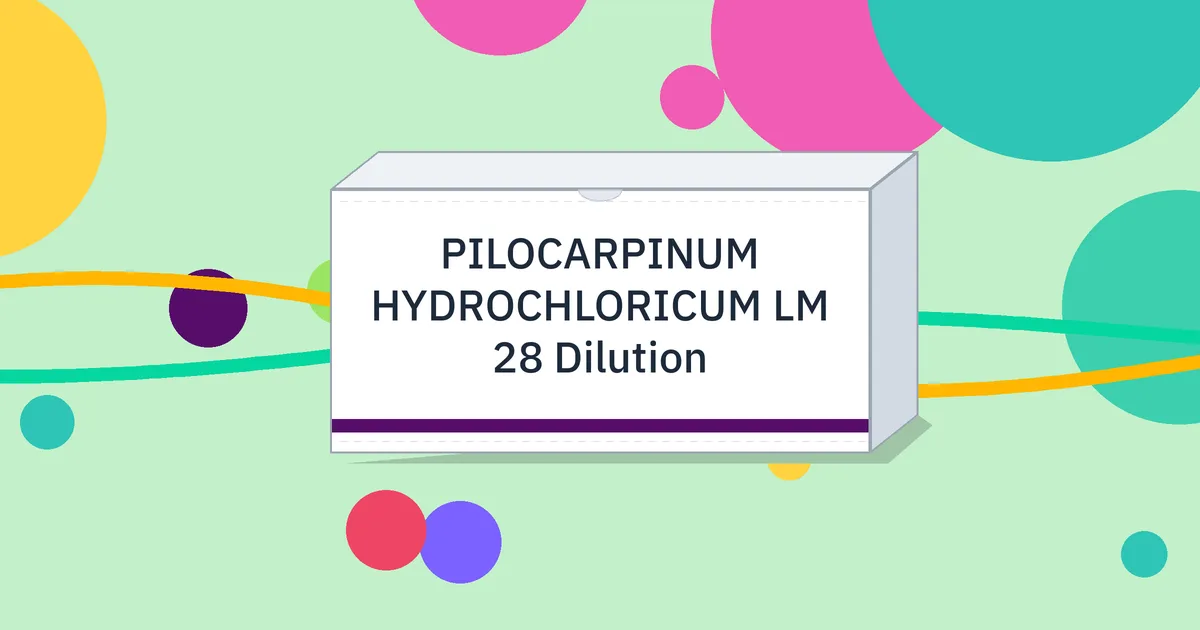 Symbolbild: Packung mit der Aufschrift PILOCARPINUM HYDROCHLORICUM LM 28 Dilution (PZN 13642237) – Verfügbarkeit und Bezug in Apotheken in Frankfurt am Main