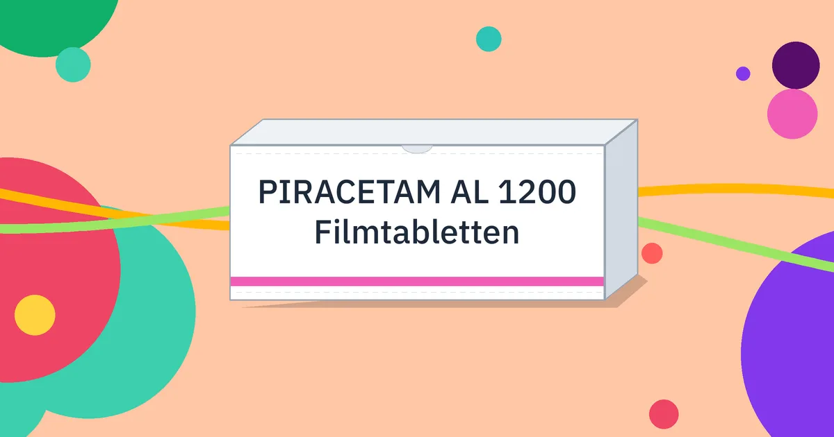 Symbolbild: Packung mit der Aufschrift PIRACETAM AL 1200 Filmtabletten (PZN 08516909) – Verfügbarkeit und Bezug in Apotheken in Frankfurt am Main