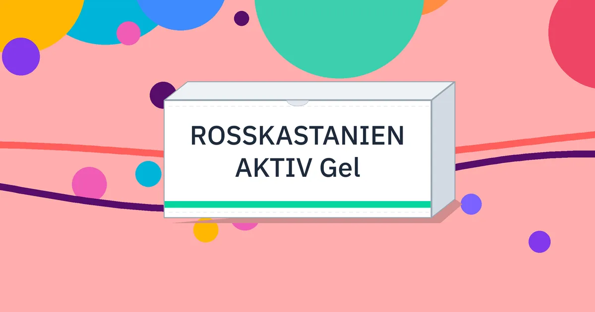 Symbolbild: Packung mit der Aufschrift ROSSKASTANIEN AKTIV Gel (PZN 11095179) – Verfügbarkeit und Bezug in Apotheken in Frankfurt am Main
