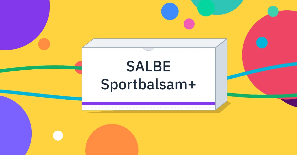 Symbolbild: Packung mit der Aufschrift SALBE Sportbalsam+ (PZN 17429457) – Verfügbarkeit und Bezug in Apotheken in Frankfurt am Main