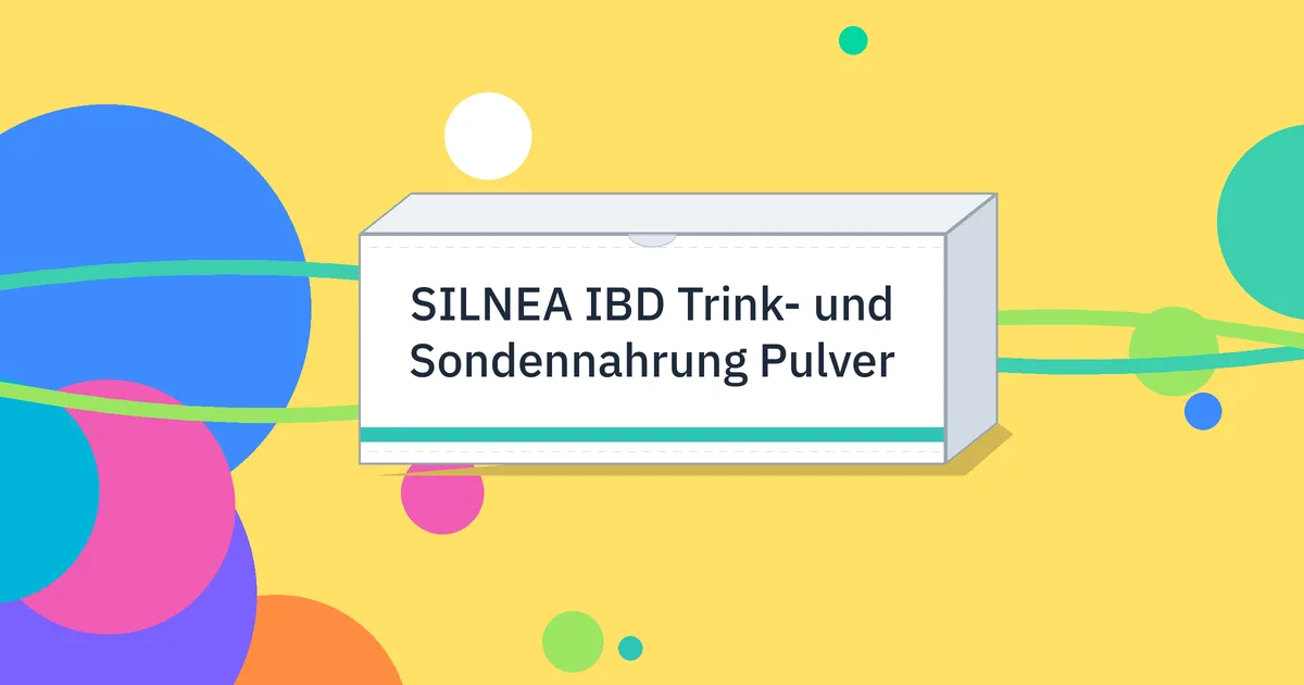Symbolbild: Packung mit der Aufschrift SILNEA IBD Trink- und Sondennahrung Pulver (PZN 19210088) – Verfügbarkeit und Bezug in Apotheken in Frankfurt am Main