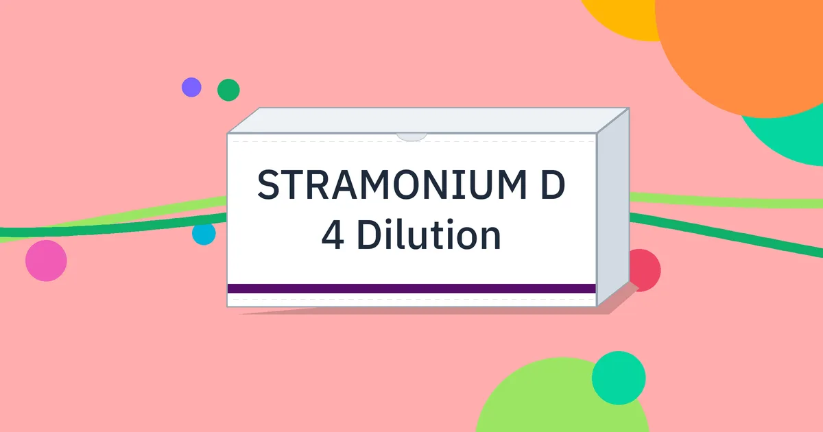 Symbolbild: Packung mit der Aufschrift STRAMONIUM D 4 Dilution (PZN 02811168) – Verfügbarkeit und Bezug in Apotheken in Frankfurt am Main