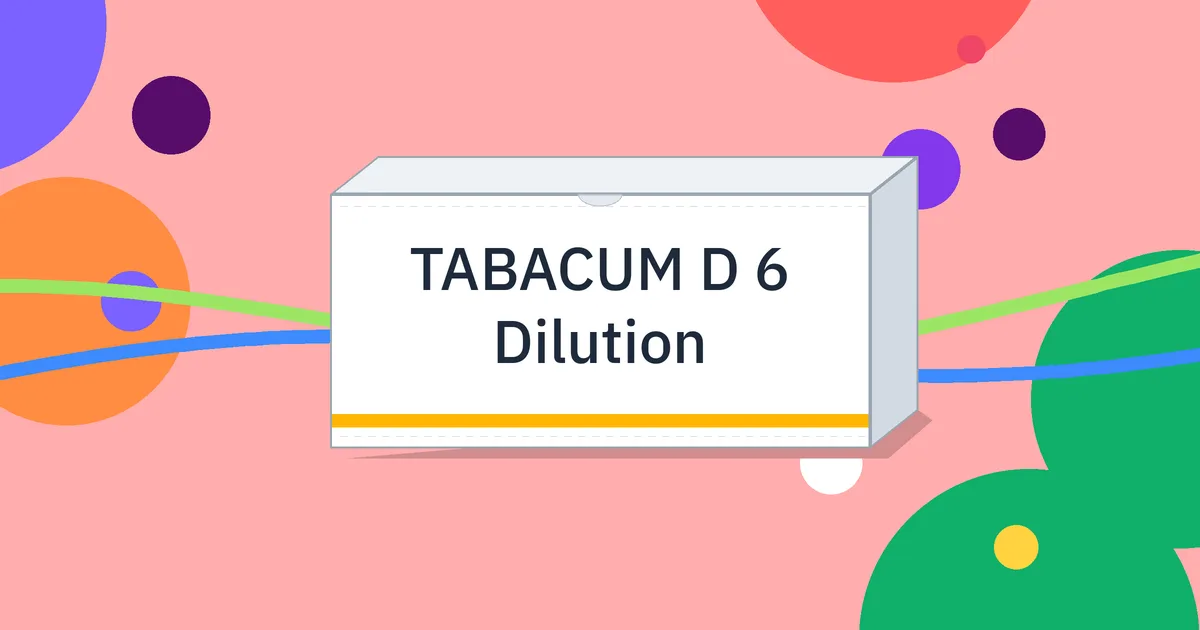 Symbolbild: Packung mit der Aufschrift TABACUM D 6 Dilution (PZN 02107162) – Verfügbarkeit und Bezug in Apotheken in Frankfurt am Main