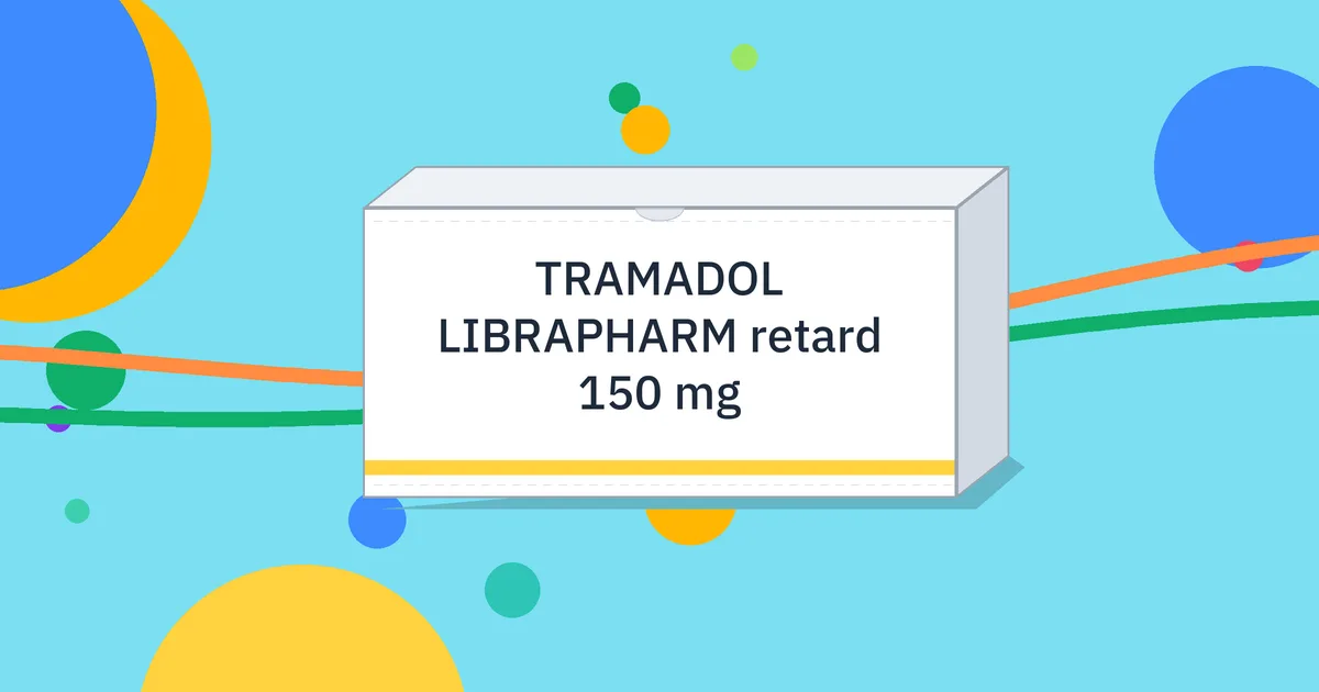Symbolbild: Packung mit der Aufschrift TRAMADOL LIBRAPHARM retard 150 mg (PZN 06818138) – Verfügbarkeit und Bezug in Apotheken in Frankfurt am Main