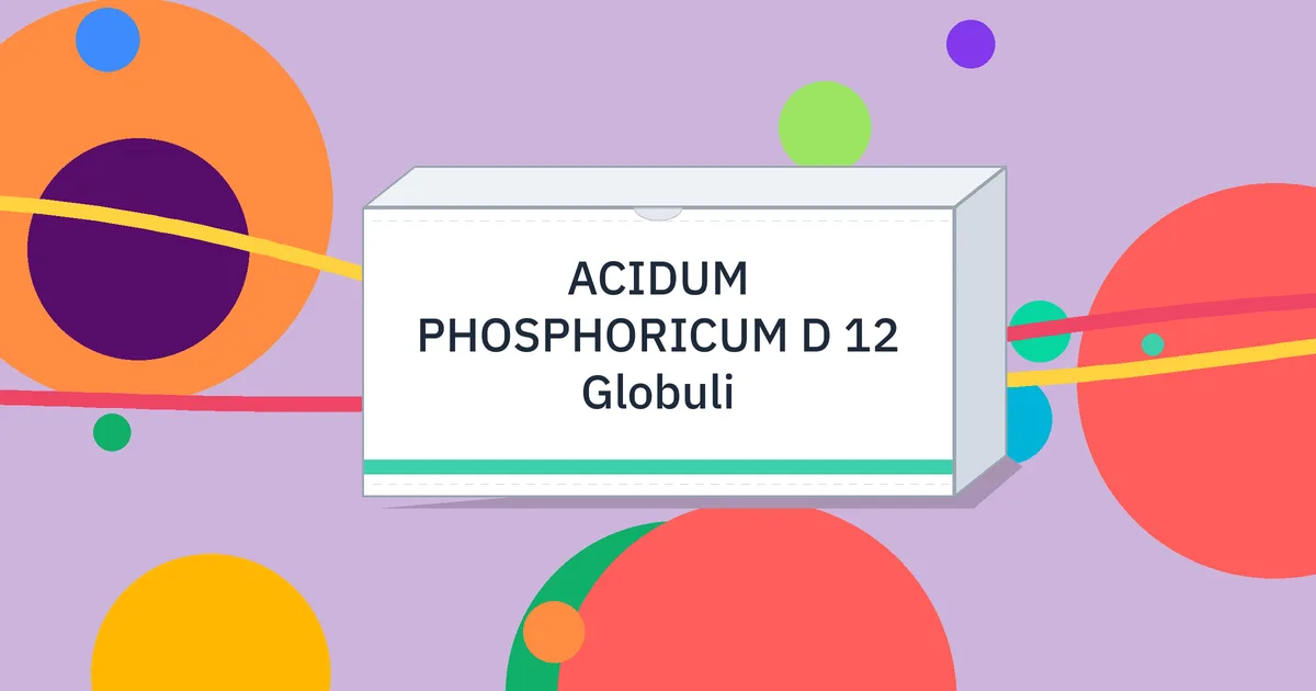 Symbolbild: Packung mit der Aufschrift ACIDUM PHOSPHORICUM D 12 Globuli (PZN 11555161) – Verfügbarkeit und Bezug in Apotheken in Frankfurt am Main