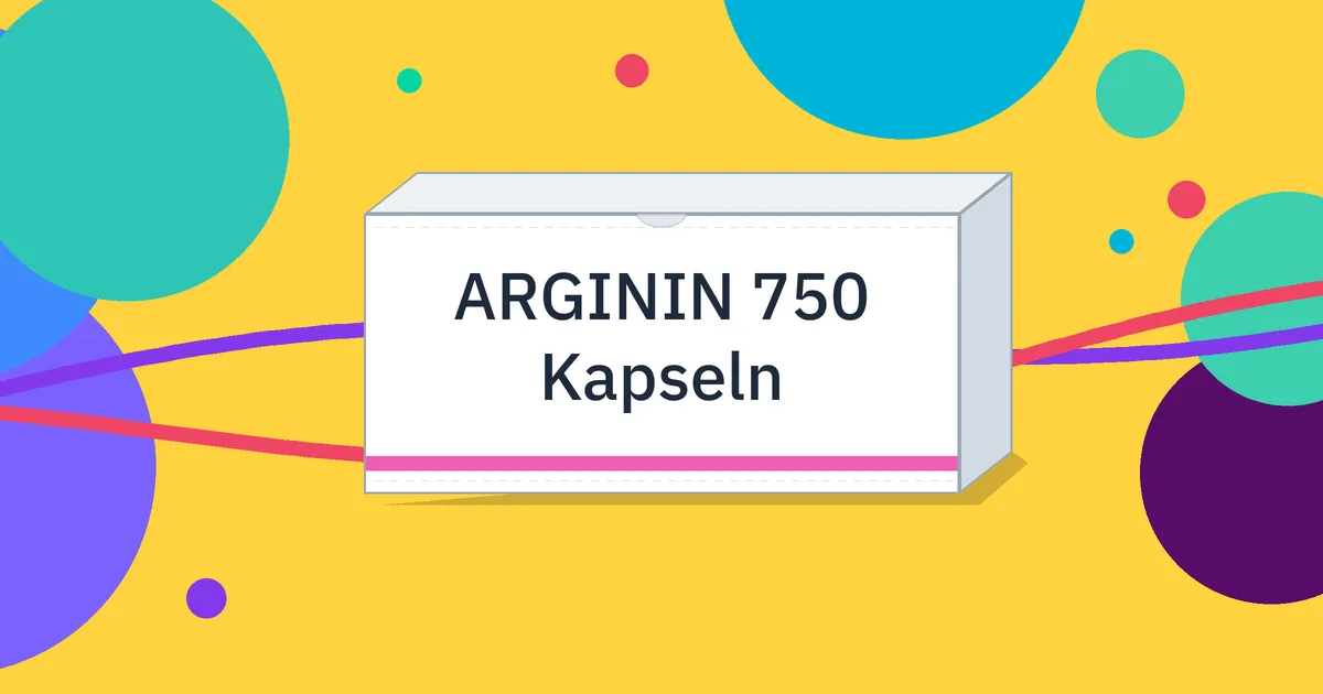 Symbolbild: Packung mit der Aufschrift ARGININ 750 Kapseln (PZN 16685112) – Verfügbarkeit und Bezug in Apotheken in Frankfurt am Main