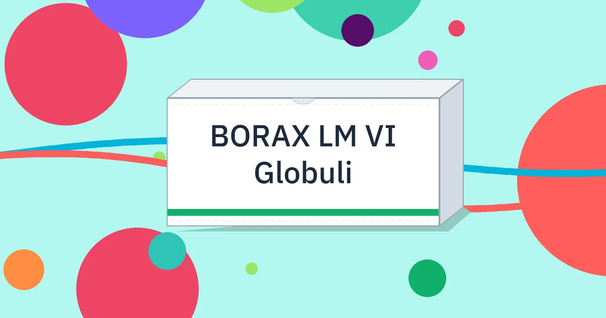 Symbolbild: Packung mit der Aufschrift BORAX LM VI Globuli (PZN 04502477) – Verfügbarkeit und Bezug in Apotheken in Frankfurt am Main