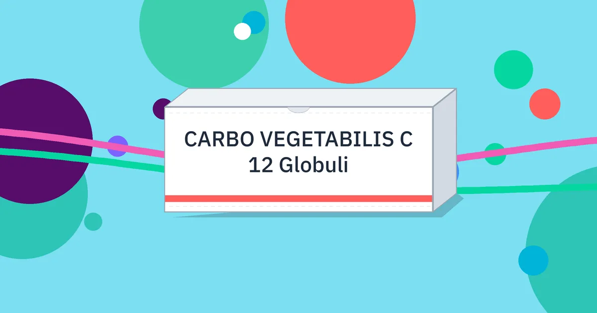 Symbolbild: Packung mit der Aufschrift CARBO VEGETABILIS C 12 Globuli (PZN 16669478) – Verfügbarkeit und Bezug in Apotheken in Frankfurt am Main