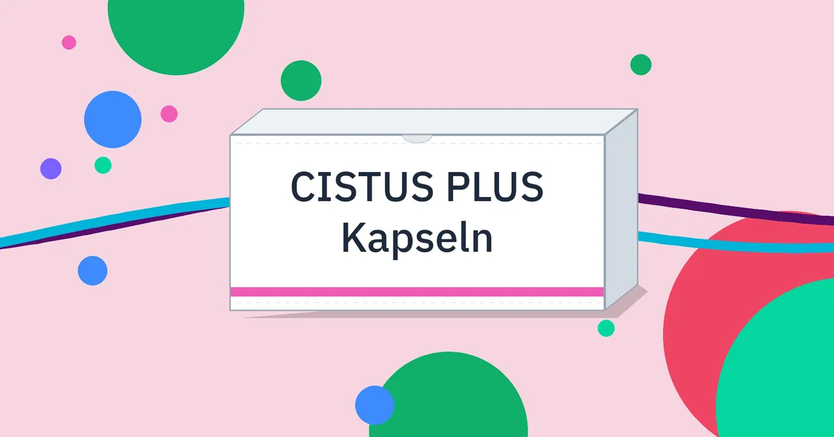 Symbolbild: Packung mit der Aufschrift CISTUS PLUS Kapseln (PZN 19184847) – Verfügbarkeit und Bezug in Apotheken in Frankfurt am Main