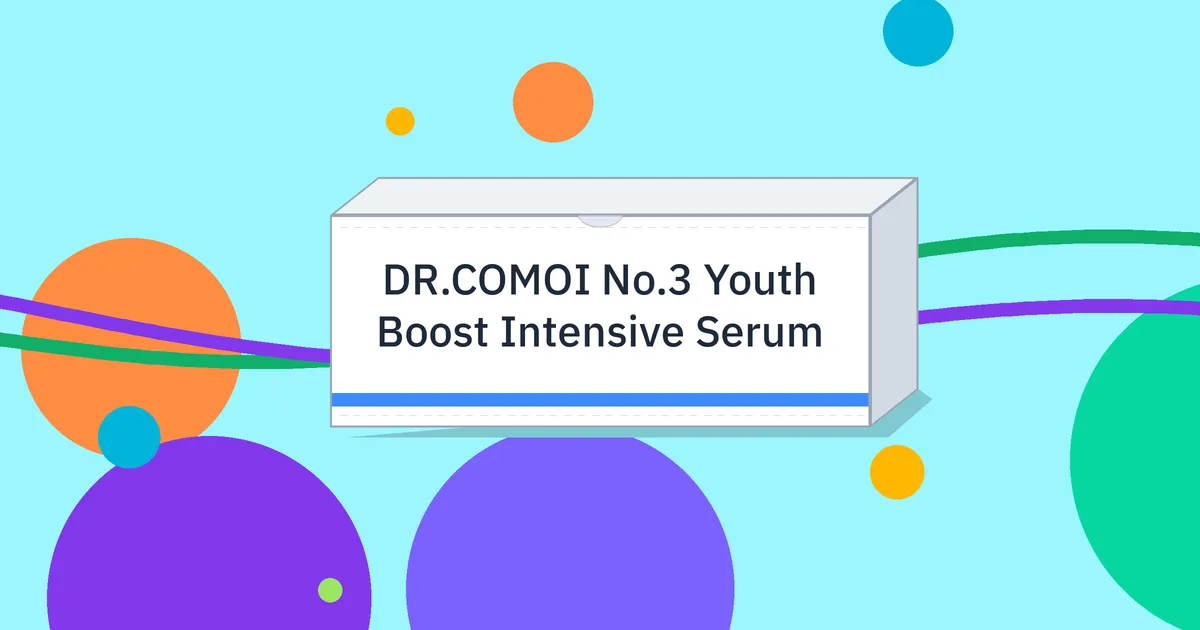 Symbolbild: Packung mit der Aufschrift DR.COMOI No.3 Youth Boost Intensive Serum (PZN 18775552) – Verfügbarkeit und Bezug in Apotheken in Frankfurt am Main