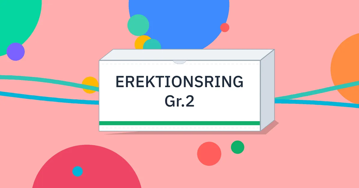 Symbolbild: Packung mit der Aufschrift EREKTIONSRING Gr.2 (PZN 01569251) – Verfügbarkeit und Bezug in Apotheken in Frankfurt am Main