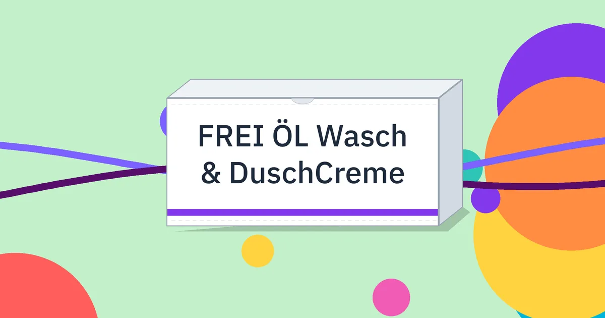 Symbolbild: Packung mit der Aufschrift FREI ÖL Wasch & DuschCreme (PZN 11359075) – Verfügbarkeit und Bezug in Apotheken in Frankfurt am Main