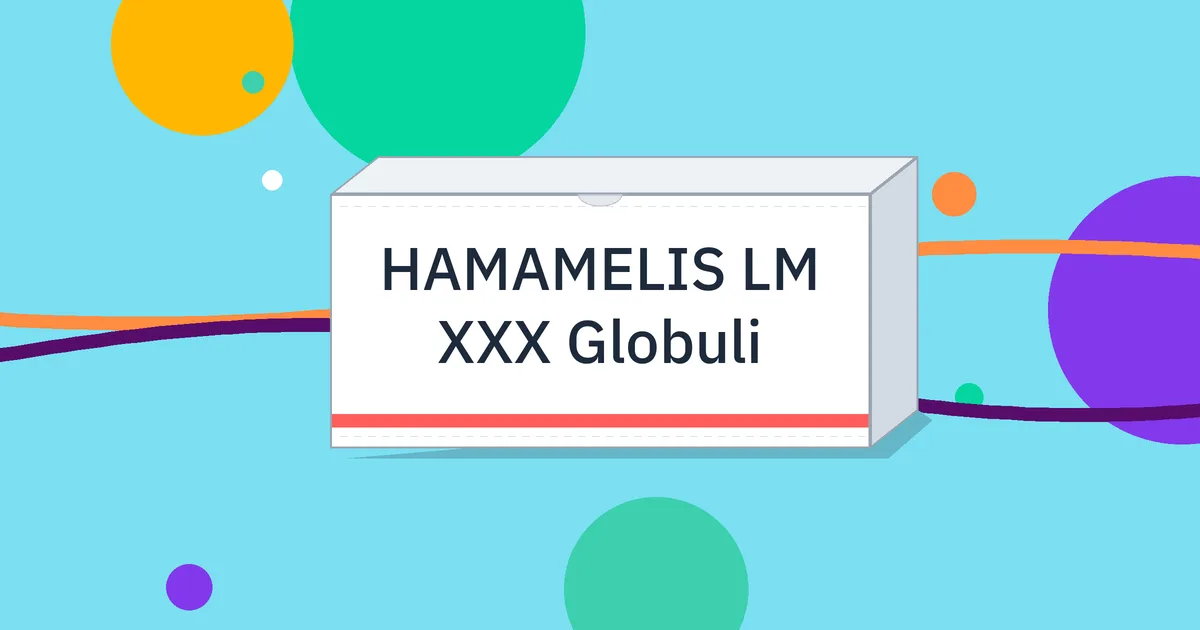 Symbolbild: Packung mit der Aufschrift HAMAMELIS LM XXX Globuli (PZN 04505122) – Verfügbarkeit und Bezug in Apotheken in Frankfurt am Main
