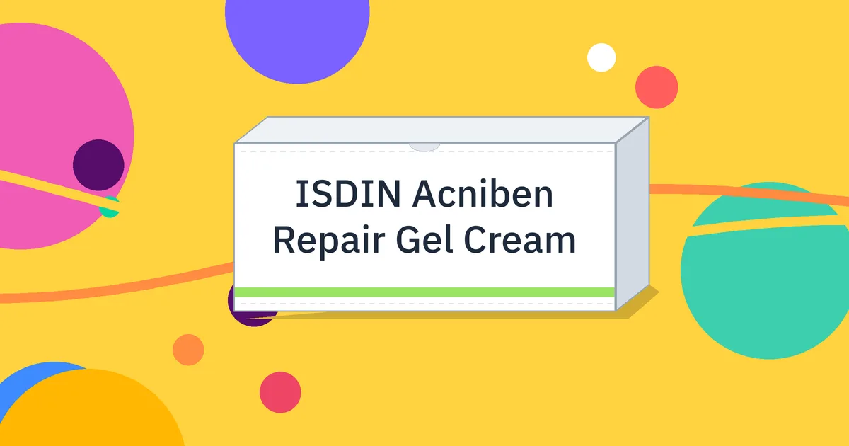Symbolbild: Packung mit der Aufschrift ISDIN Acniben Repair Gel Cream (PZN 15617060) – Verfügbarkeit und Bezug in Apotheken in Frankfurt am Main