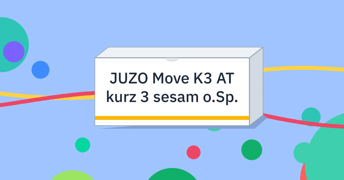 Symbolbild: Packung mit der Aufschrift JUZO Move K3 AT kurz 3 sesam o.Sp. (PZN 20684667) – Verfügbarkeit und Bezug in Apotheken in Frankfurt am Main