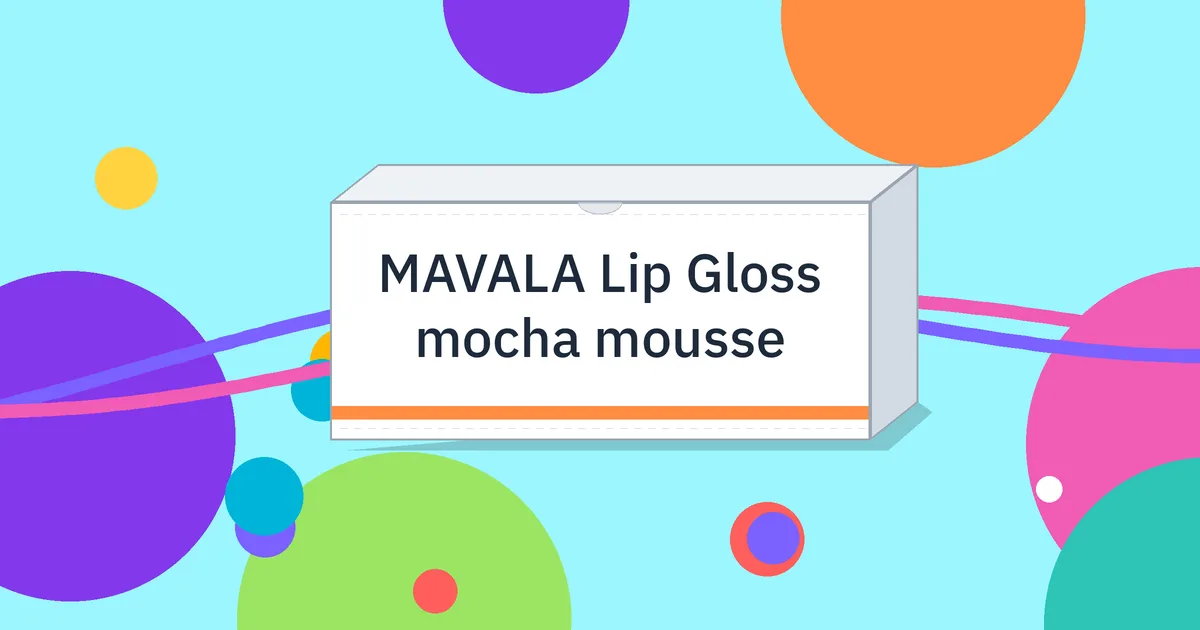 Symbolbild: Packung mit der Aufschrift MAVALA Lip Gloss mocha mousse (PZN 19782399) – Verfügbarkeit und Bezug in Apotheken in Frankfurt am Main
