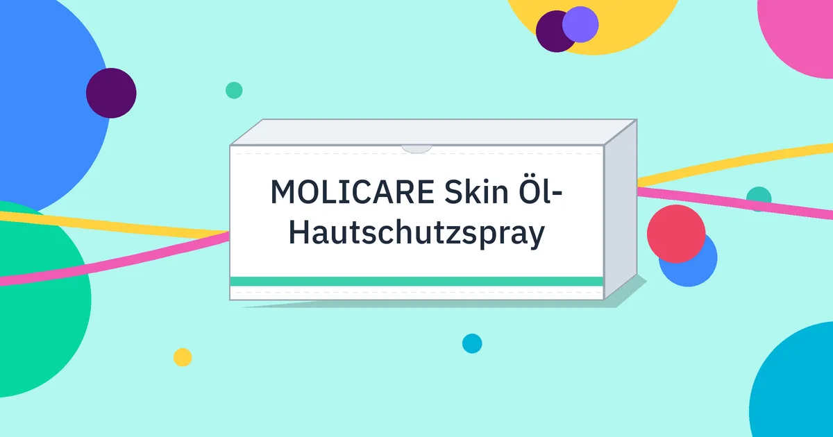 Symbolbild: Packung mit der Aufschrift MOLICARE Skin Öl-Hautschutzspray (PZN 18401811) – Verfügbarkeit und Bezug in Apotheken in Frankfurt am Main