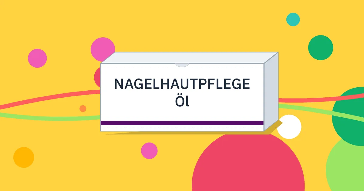 Symbolbild: Packung mit der Aufschrift NAGELHAUTPFLEGE Öl (PZN 06153621) – Verfügbarkeit und Bezug in Apotheken in Frankfurt am Main