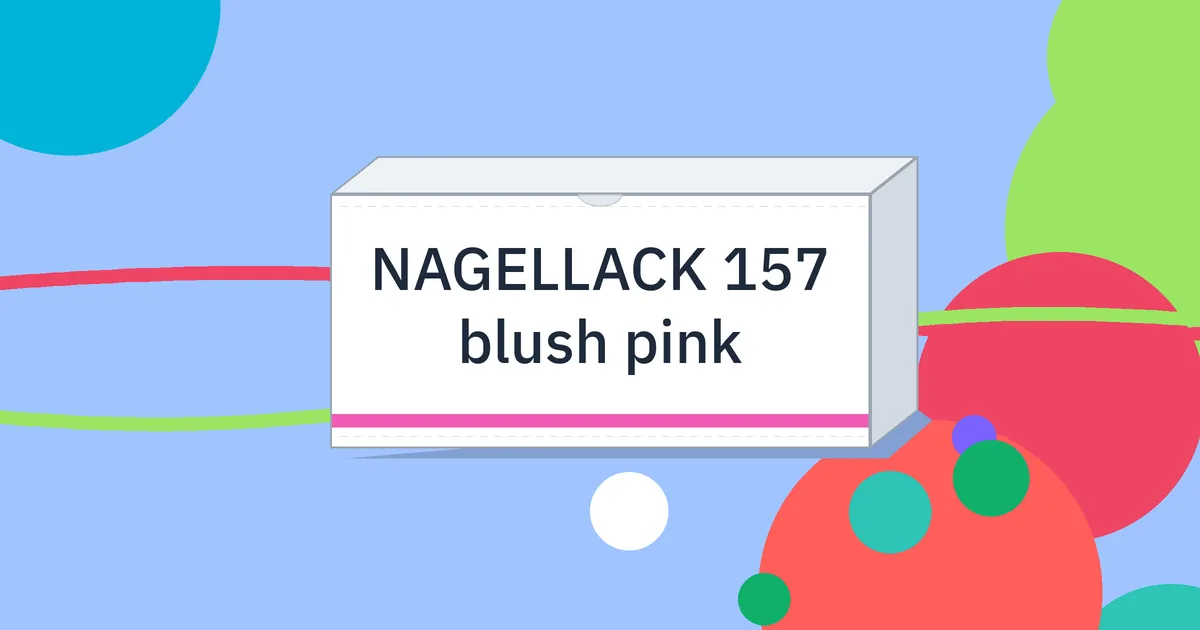 Symbolbild: Packung mit der Aufschrift NAGELLACK 157 blush pink (PZN 10850030) – Verfügbarkeit und Bezug in Apotheken in Frankfurt am Main