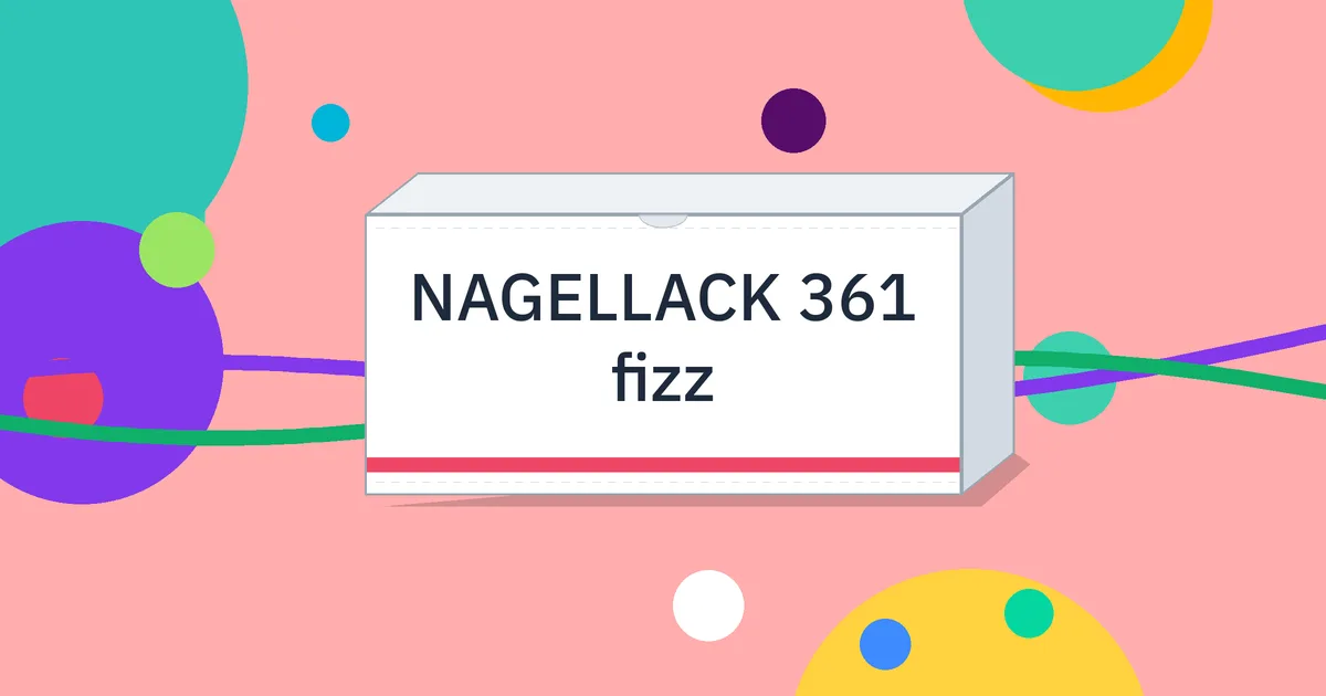 Symbolbild: Packung mit der Aufschrift NAGELLACK 361 fizz (PZN 11383493) – Verfügbarkeit und Bezug in Apotheken in Frankfurt am Main