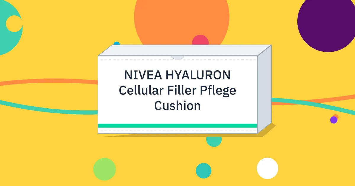 Symbolbild: Packung mit der Aufschrift NIVEA HYALURON Cellular Filler Pflege Cushion (PZN 17438999) – Verfügbarkeit und Bezug in Apotheken in Frankfurt am Main