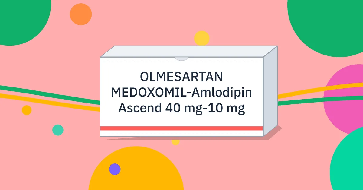 Symbolbild: Packung mit der Aufschrift OLMESARTAN MEDOXOMIL-Amlodipin Ascend 40 mg-10 mg (PZN 19184540) – Verfügbarkeit und Bezug in Apotheken in Frankfurt am Main