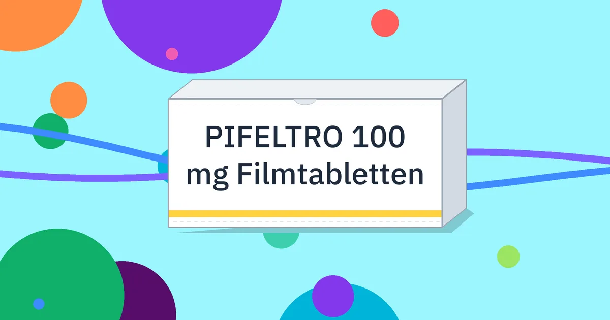 Symbolbild: Packung mit der Aufschrift PIFELTRO 100 mg Filmtabletten (PZN 16700596) – Verfügbarkeit und Bezug in Apotheken in Frankfurt am Main