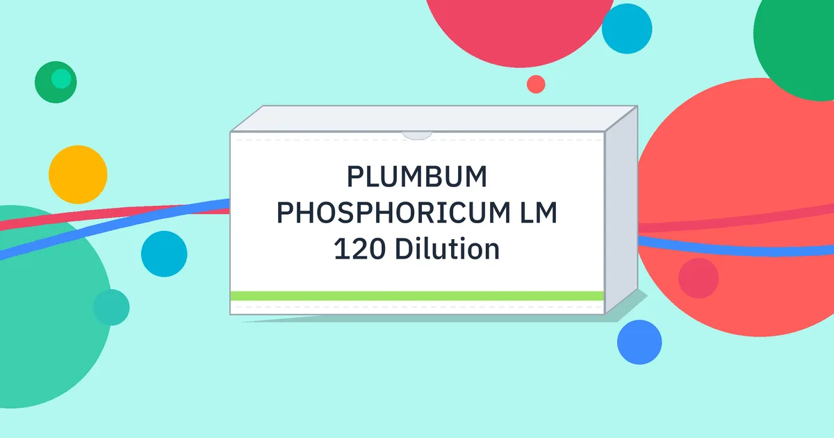 Symbolbild: Packung mit der Aufschrift PLUMBUM PHOSPHORICUM LM 120 Dilution (PZN 13042810) – Verfügbarkeit und Bezug in Apotheken in Frankfurt am Main