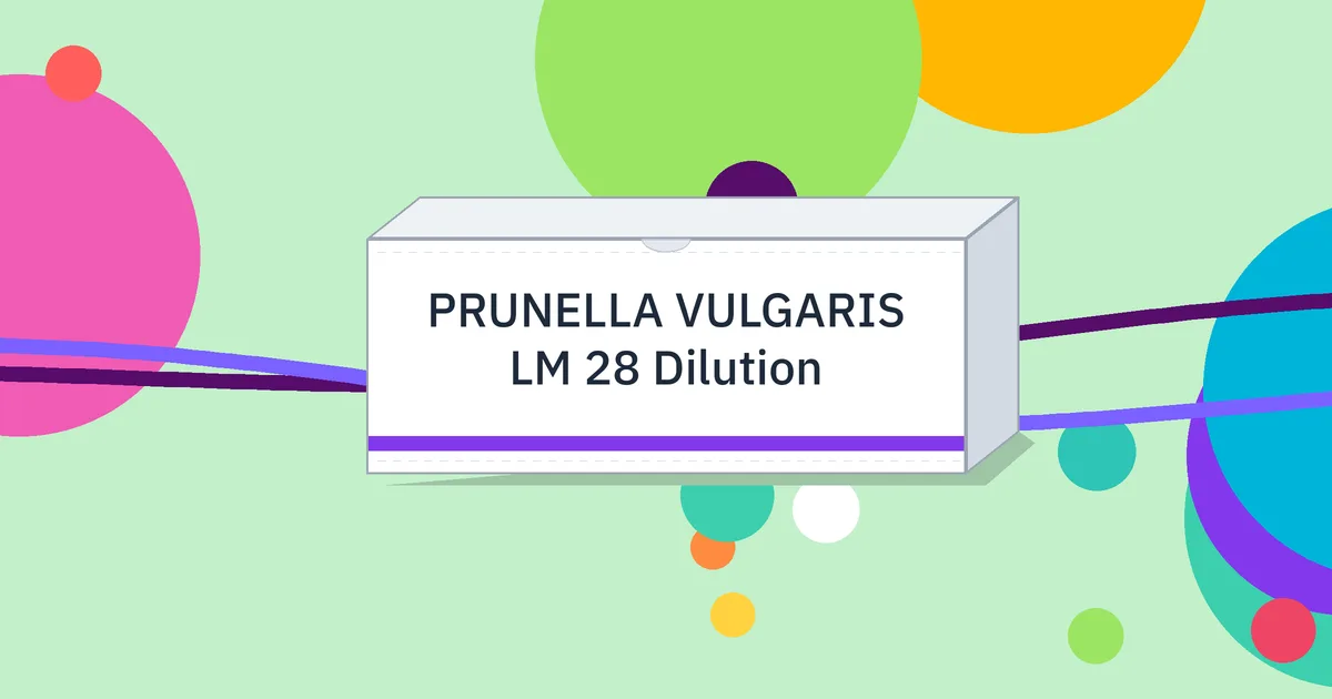 Symbolbild: Packung mit der Aufschrift PRUNELLA VULGARIS LM 28 Dilution (PZN 13669118) – Verfügbarkeit und Bezug in Apotheken in Frankfurt am Main
