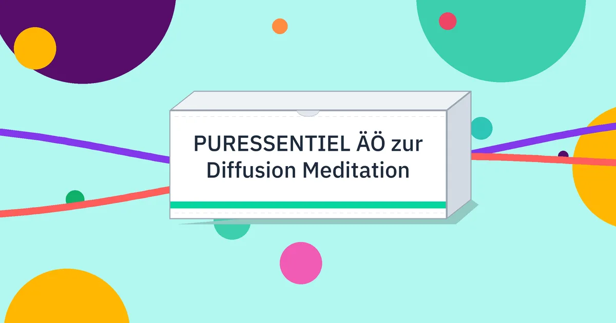 Symbolbild: Packung mit der Aufschrift PURESSENTIEL ÄÖ zur Diffusion Meditation (PZN 18225544) – Verfügbarkeit und Bezug in Apotheken in Frankfurt am Main