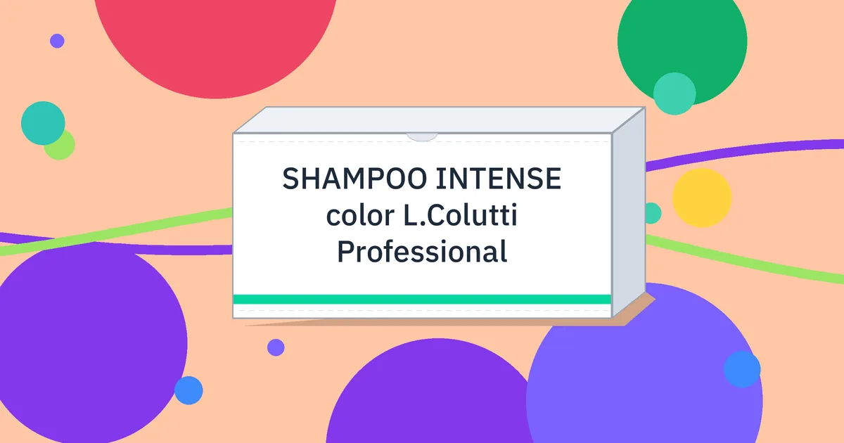 Symbolbild: Packung mit der Aufschrift SHAMPOO INTENSE color L.Colutti Professional (PZN 10024585) – Verfügbarkeit und Bezug in Apotheken in Frankfurt am Main