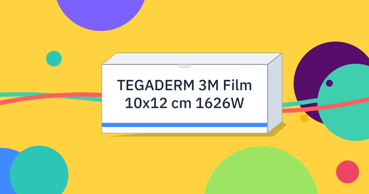 Symbolbild: Packung mit der Aufschrift TEGADERM 3M Film 10x12 cm 1626W (PZN 17414361) – Verfügbarkeit und Bezug in Apotheken in Frankfurt am Main