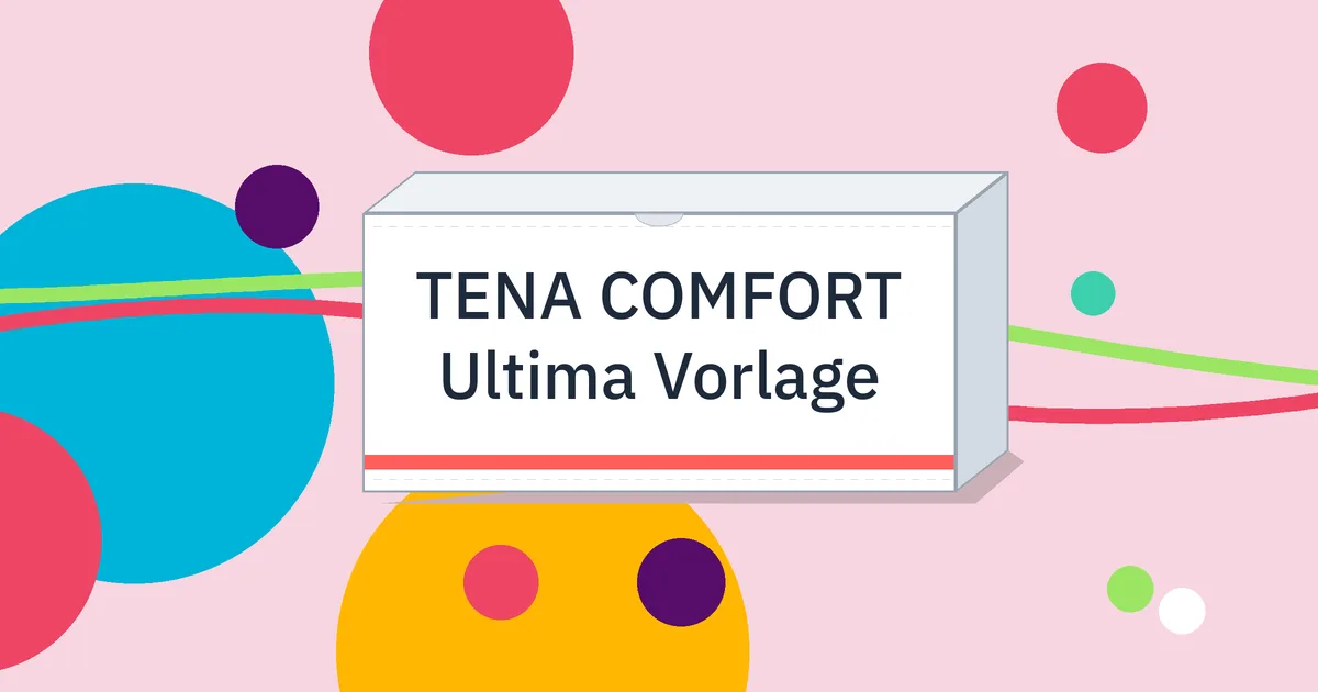 Symbolbild: Packung mit der Aufschrift TENA COMFORT Ultima Vorlage (PZN 16632475) – Verfügbarkeit und Bezug in Apotheken in Frankfurt am Main
