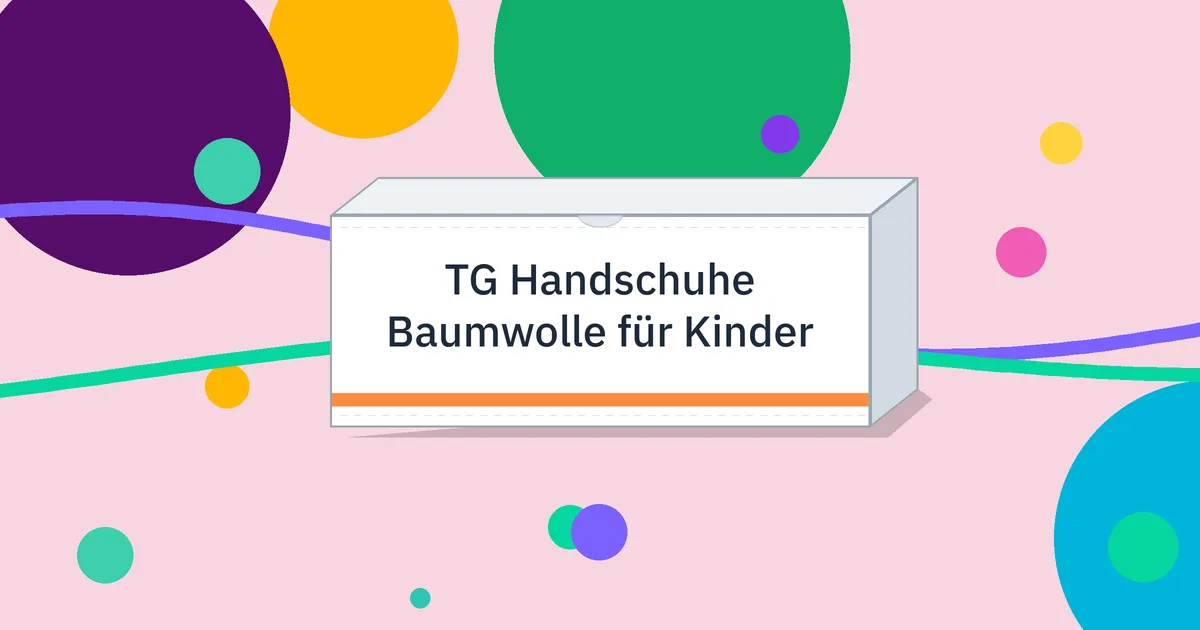Symbolbild: Packung mit der Aufschrift TG Handschuhe Baumwolle für Kinder (PZN 15431154) – Verfügbarkeit und Bezug in Apotheken in Frankfurt am Main