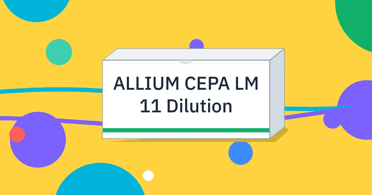 Symbolbild: Packung mit der Aufschrift ALLIUM CEPA LM 11 Dilution (PZN 12756648) – Verfügbarkeit und Bezug in Apotheken in Frankfurt am Main