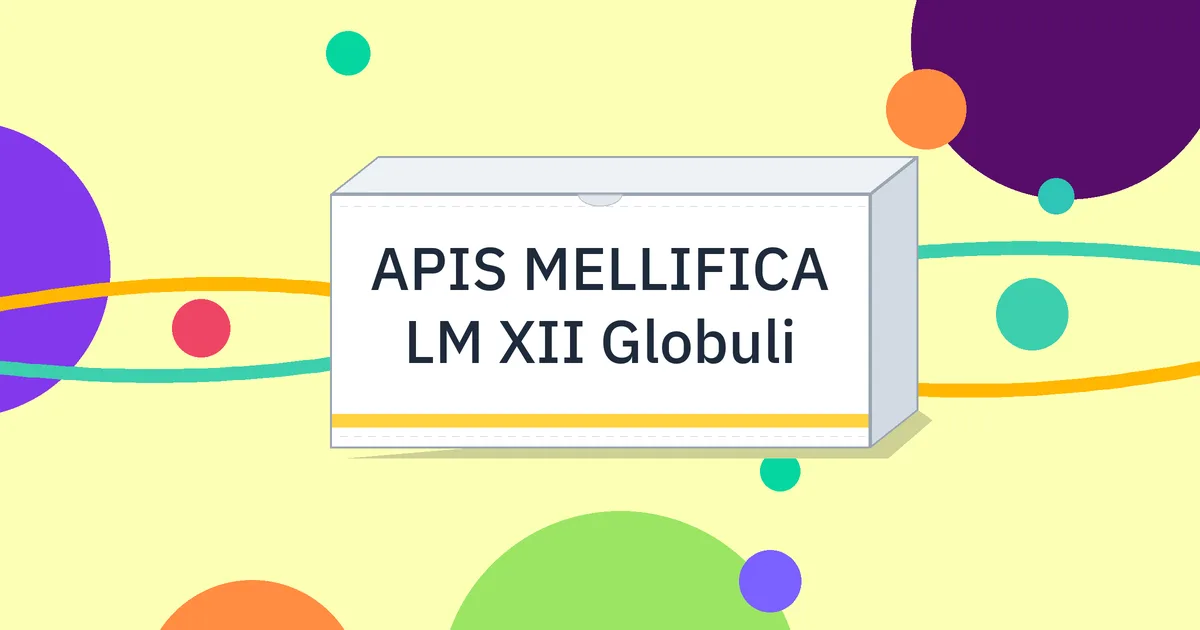 Symbolbild: Packung mit der Aufschrift APIS MELLIFICA LM XII Globuli (PZN 02676670) – Verfügbarkeit und Bezug in Apotheken in Frankfurt am Main