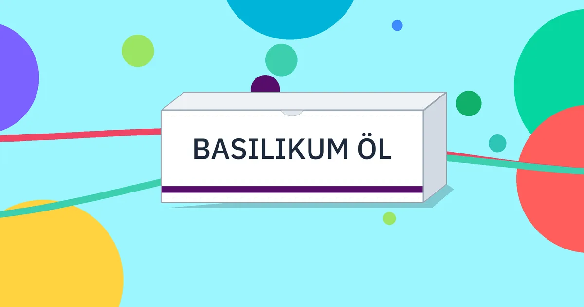 Symbolbild: Packung mit der Aufschrift BASILIKUM ÖL (PZN 03681294) – Verfügbarkeit und Bezug in Apotheken in Frankfurt am Main