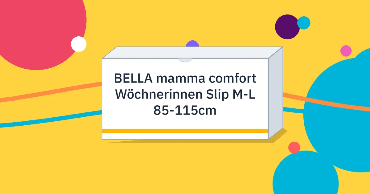 Symbolbild: Packung mit der Aufschrift BELLA mamma comfort Wöchnerinnen Slip M-L 85-115cm (PZN 19197583) – Verfügbarkeit und Bezug in Apotheken in Frankfurt am Main
