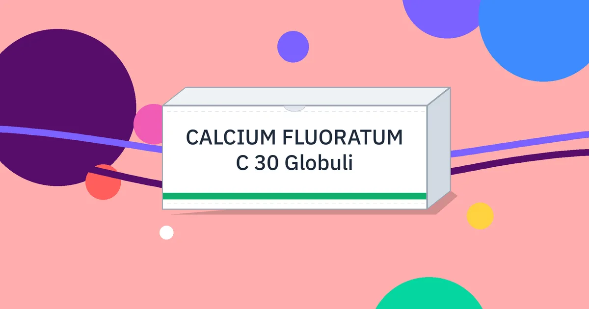 Symbolbild: Packung mit der Aufschrift CALCIUM FLUORATUM C 30 Globuli (PZN 13718408) – Verfügbarkeit und Bezug in Apotheken in Frankfurt am Main