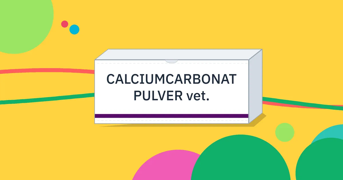 Symbolbild: Packung mit der Aufschrift CALCIUMCARBONAT PULVER vet. (PZN 03771092) – Verfügbarkeit und Bezug in Apotheken in Frankfurt am Main