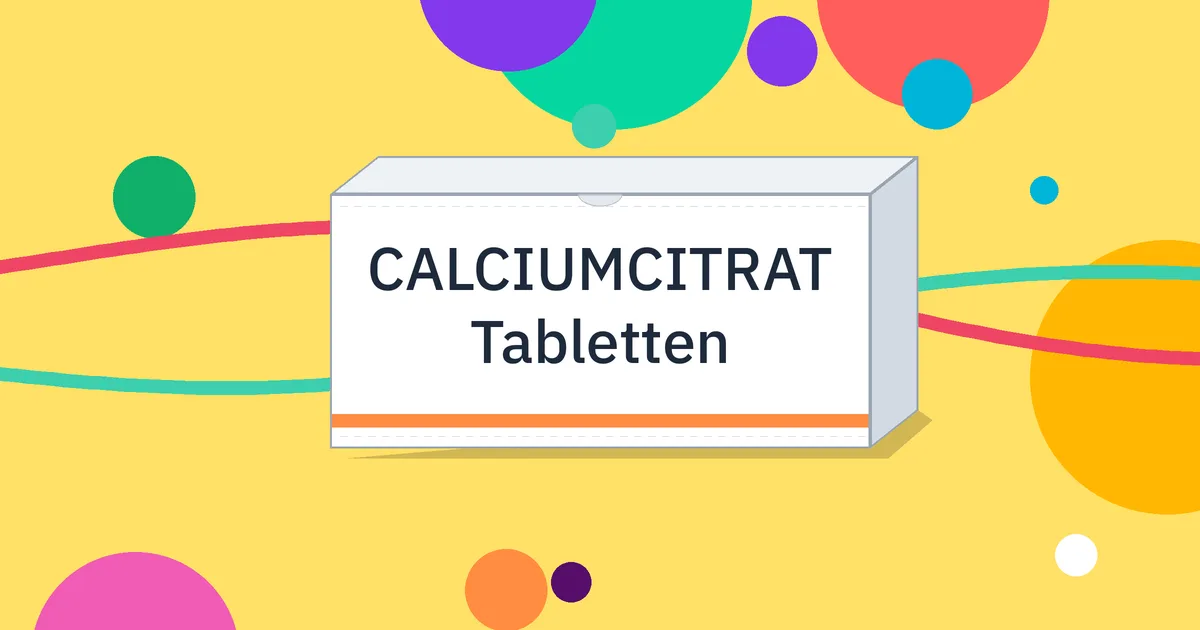 Symbolbild: Packung mit der Aufschrift CALCIUMCITRAT Tabletten (PZN 11888632) – Verfügbarkeit und Bezug in Apotheken in Frankfurt am Main