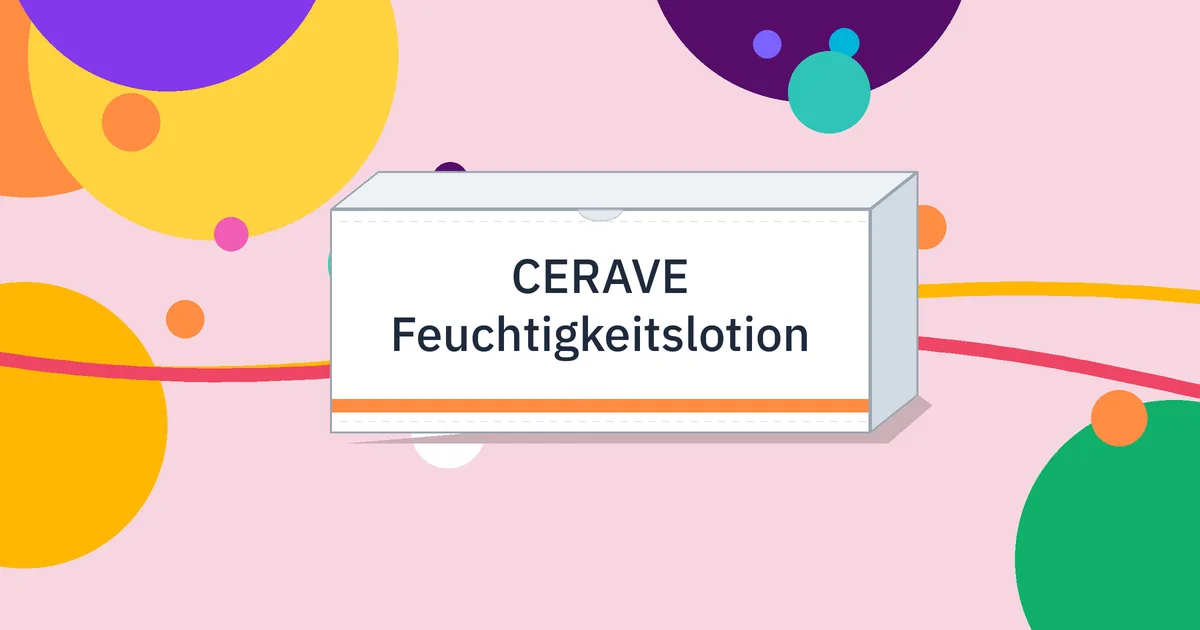Symbolbild: Packung mit der Aufschrift CERAVE Feuchtigkeitslotion (PZN 14017547) – Verfügbarkeit und Bezug in Apotheken in Frankfurt am Main