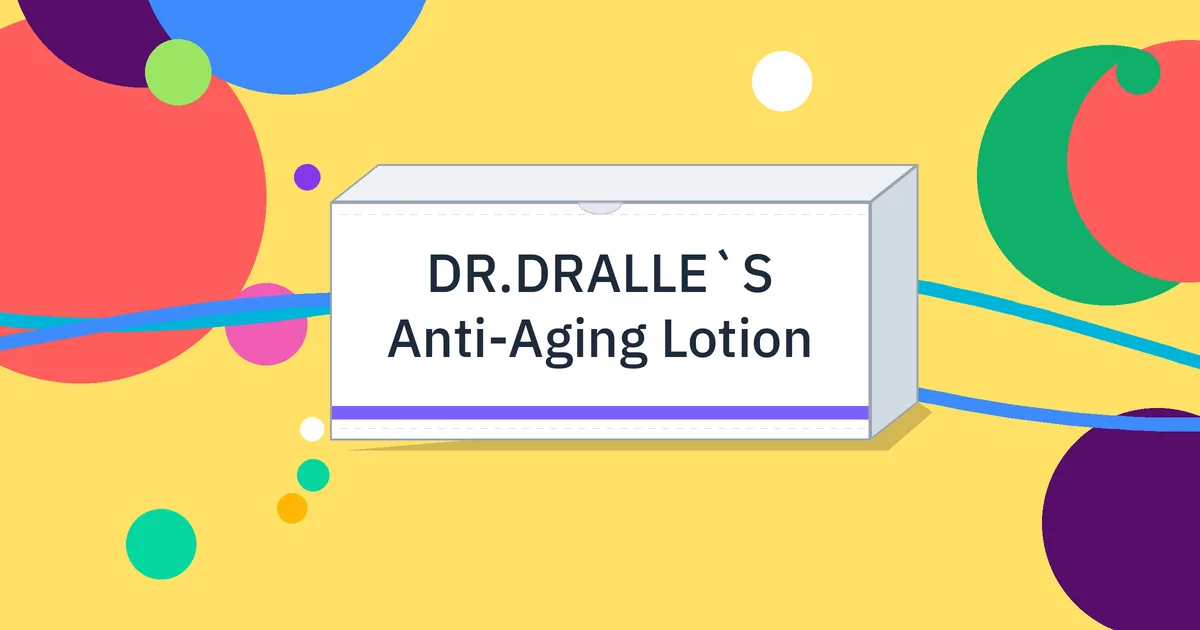 Symbolbild: Packung mit der Aufschrift DR.DRALLE`S Anti-Aging Lotion (PZN 16703287) – Verfügbarkeit und Bezug in Apotheken in Frankfurt am Main