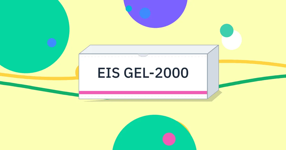 Symbolbild: Packung mit der Aufschrift EIS GEL-2000 (PZN 10852885) – Verfügbarkeit und Bezug in Apotheken in Frankfurt am Main