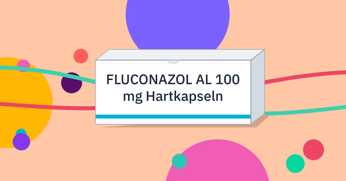 Symbolbild: Packung mit der Aufschrift FLUCONAZOL AL 100 mg Hartkapseln (PZN 03933577) – Verfügbarkeit und Bezug in Apotheken in Frankfurt am Main