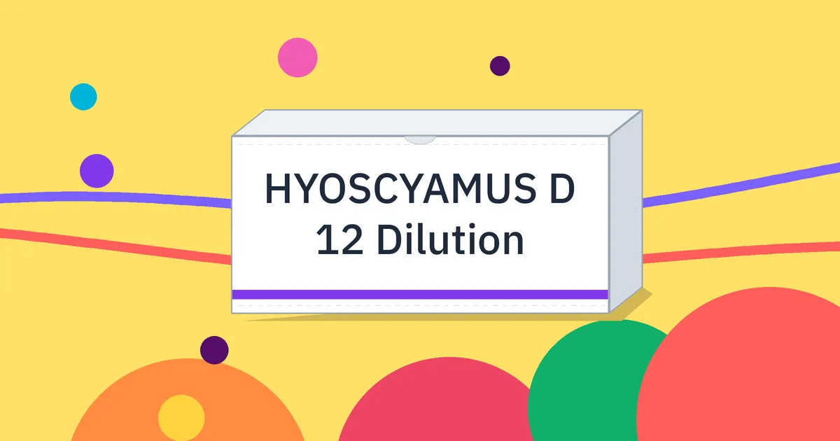 Symbolbild: Packung mit der Aufschrift HYOSCYAMUS D 12 Dilution (PZN 02615148) – Verfügbarkeit und Bezug in Apotheken in Frankfurt am Main
